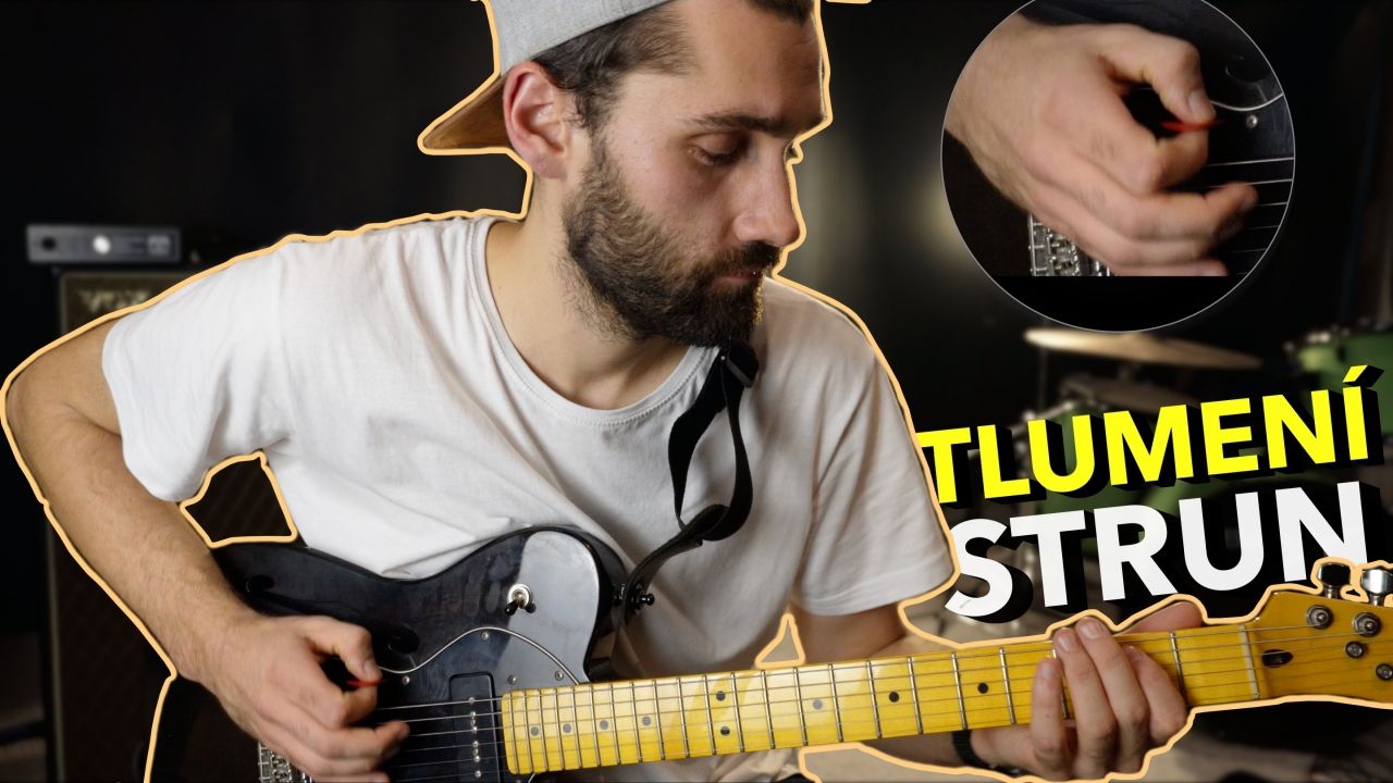 Jak tlumit struny na kytaře pravou rukou: Podívejte se na jednoduchý ...